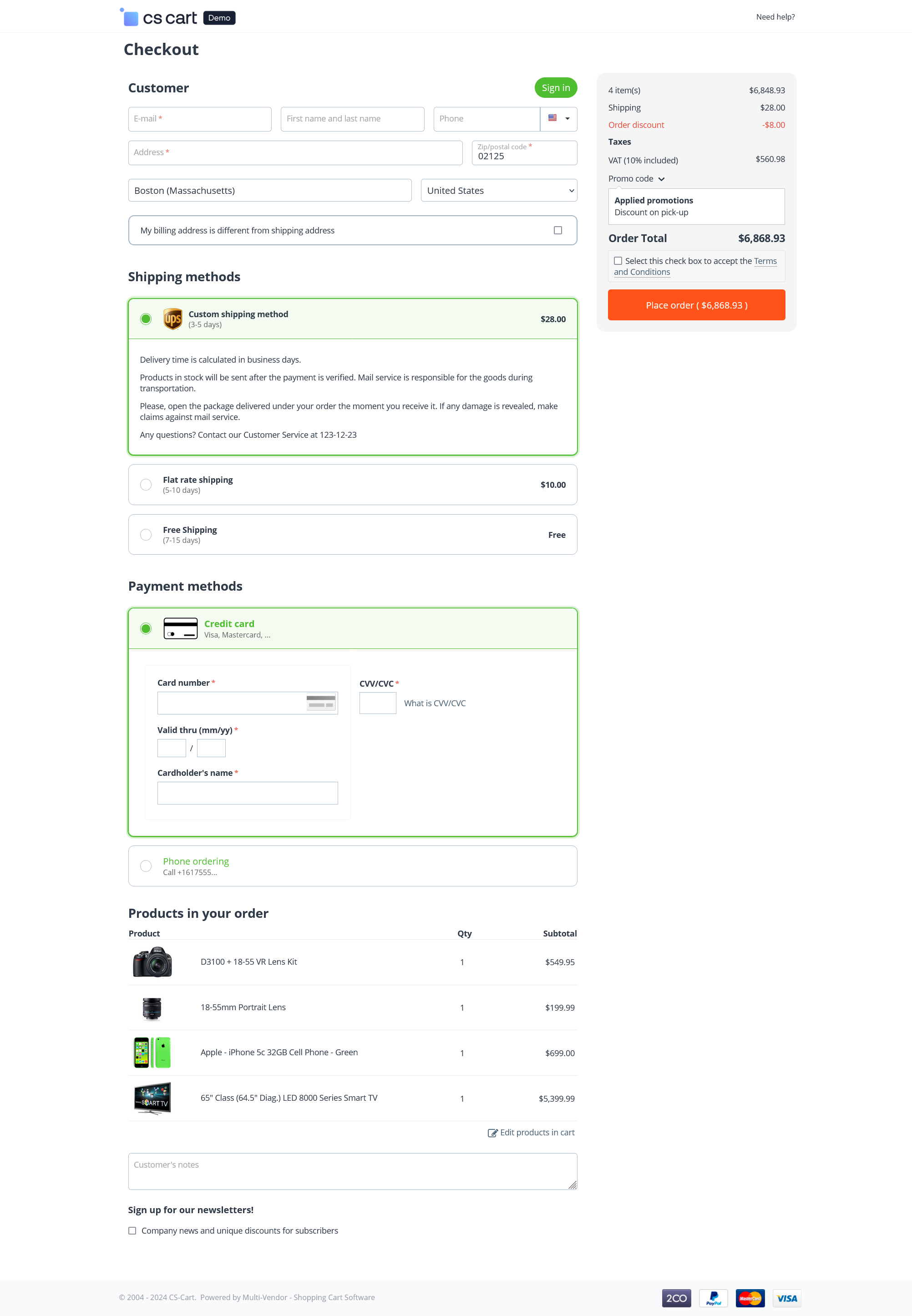 Lite Checkout Pro - Add-ons - Cart Rocks